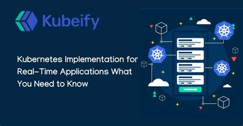 Kubernetes Implementation For Real Time Applications What You Need To