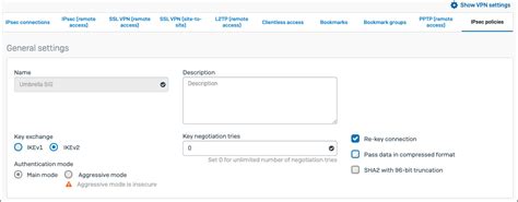 Configure Tunnels With Sophos Xg Ipsec