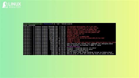 Tecmint Linux Howtos Guide On Linkedin How To List Or Sort All Files By Size In Linux