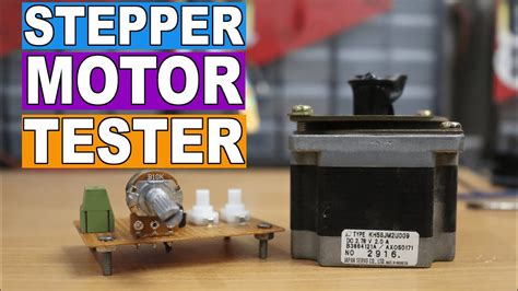 How To Make Stepper Motor Tester Without Arduino Youtube