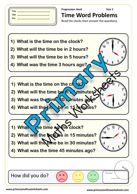 Year 2 Time Worksheets Honey Bee Maths Printable Pdf