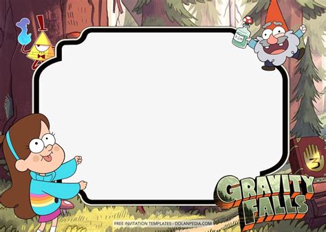 8 Gravity Falls Birthday Invitation Templates Artofit
