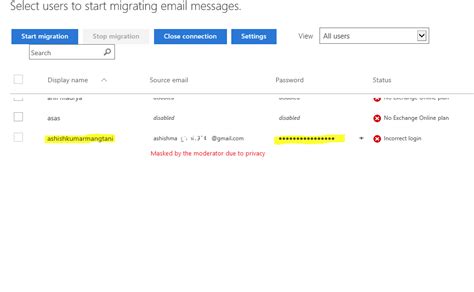Issues While Doing A Data Migration Through New Admin Center Microsoft Community