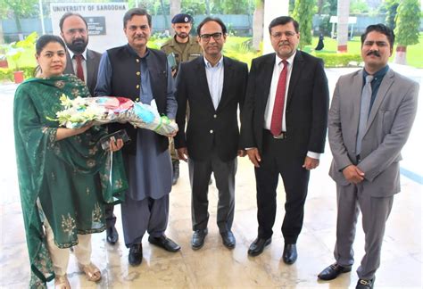 Education Minister Mansoor Qadir Visits Sargodha University