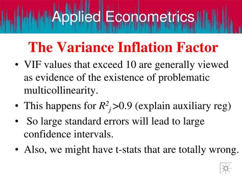 Variance Inflation Factor