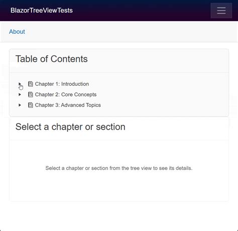 Getting Started With The Blazor Treeview Control