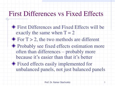 Ppt Fixed Effects Estimation Powerpoint Presentation Free Download