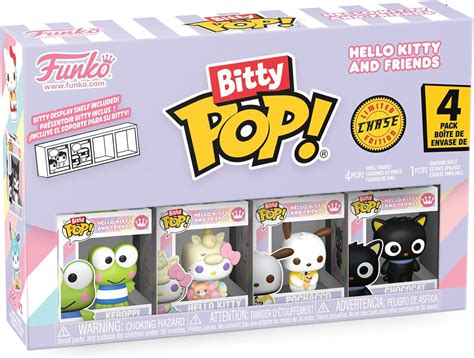 Funko Bitty Pop Hello Kitty Keroppi 4 Pack 16 Odds For Rare