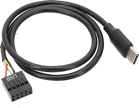 Jp Usb 9 ピンオスマザーボード Usb C オスアダプタ延長ケーブルタイプ C Usb C ケーブルデータ伝送充電 9pin Usb ケーブル パソコン・周辺機器