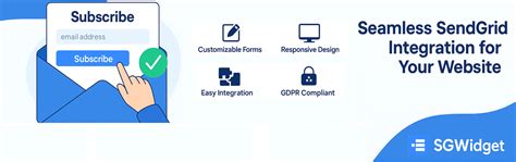 Subscription Widget For Sendgrid Wordpress Plugin