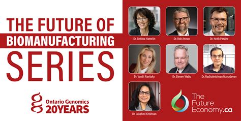 The Future Of Biomanufacturing Series Ontario Genomics