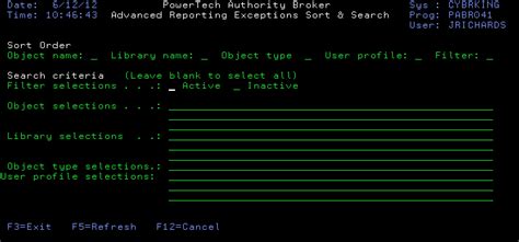 Work With Reporting Exceptions