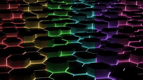 육각형 Hd 바탕 화면 배경 무늬 와이드 스크린 고화질 전체 화면