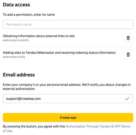integrating wordpress with yandex search api crawlwp