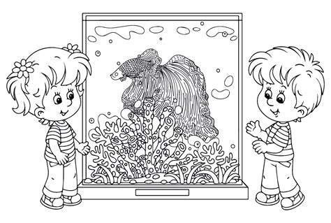 20 Betta Fish Coloring Pages Free Printable Pdf And Online Coloring