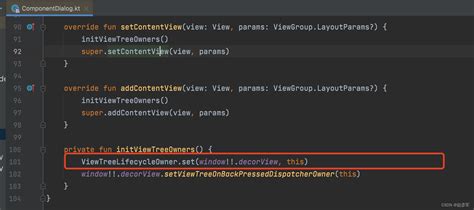 Android 使用viewtreelifecycleowner获取lifecycle Csdn博客