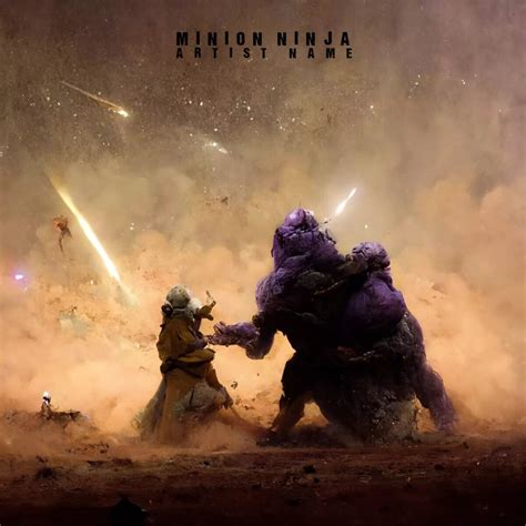 Minion Ninja Album Cover Art Design Coverartworks