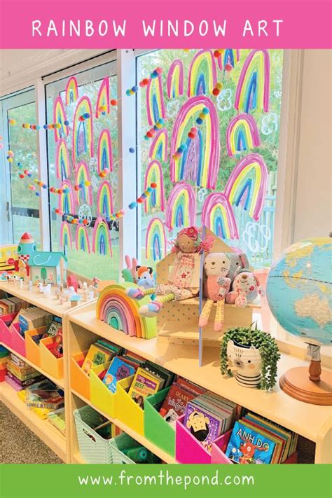 Rainbow Window Art Classroom Window Decorations Bulletin Boards