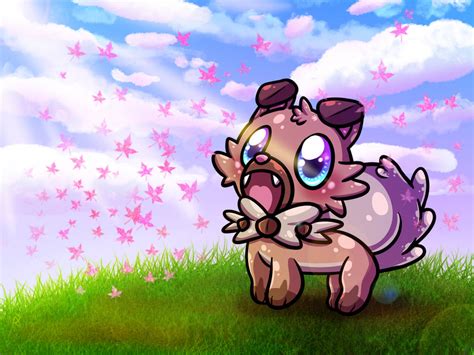 Chibi Rockruff By Artsy Mii On Deviantart