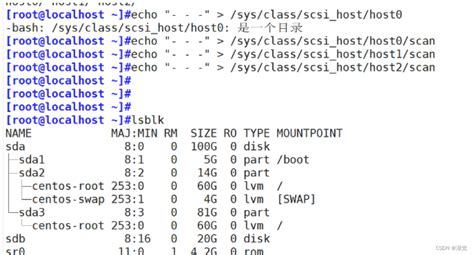 Linux基础第五章:添加磁盘及如何使用linux使用磁盘 Csdn博客 Linux基础第五章:添加磁盘及如何使用linux使用磁盘 Csdn博客
