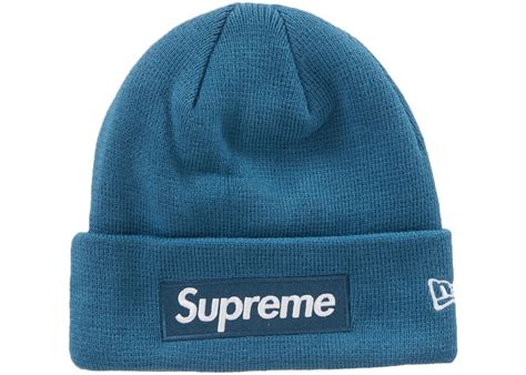 Supreme Teal Box Logo Supreme Box Logo Crewneck Oatmealteal