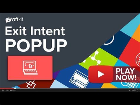Exit Intent Popup Affkit Essential Affiliate Marketing Tools
