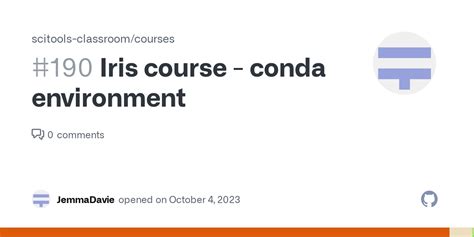 Iris Course Conda Environment Issue Scitools Classroom Courses Github