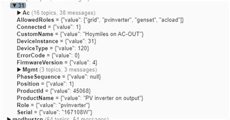 pvinverter not in dashboard · issue 22 · freakent dbus mqtt devices