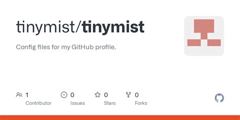 Github Tinymisttinymist Config Files For My Github Profile