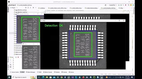 Opencv Ic Mark Inspection Filtering Sensitivity Accuracy Judgement 开源视觉编程 Youtube