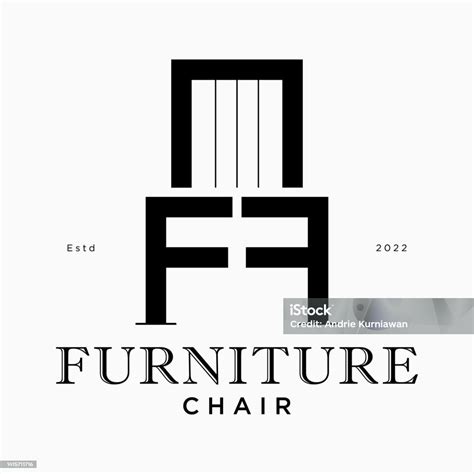 편지 F 가구 가게 의자 소파 아늑한 소파 로고 템플릿 0명에 대한 스톡 벡터 아트 및 기타 이미지 0명 가구 단일 이미지 Istock