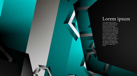 벡터 육각형이 겹치고 배경에 대한 밝은 파란색 색상 텍스트 공간 가리기에 대한 스톡 벡터 아트 및 기타 이미지 가리기 개념