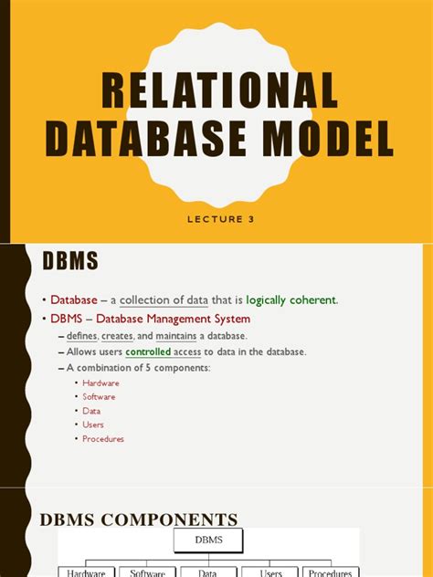 Relational Database Model | PDF | Databases | Relational Model