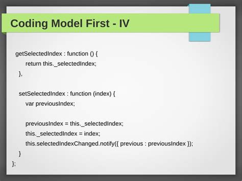 Mvc Design Pattern In Javascript By Admec Multimedia Institute Ppt
