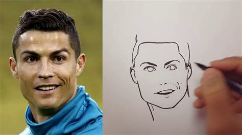 Ronaldo Drawing Easy Step By Step At Robert Connors Blog