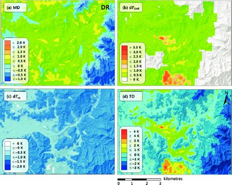 A Meso Scale Temperature Deviation MD B Nocturnal Sensible Heat Download Scientific