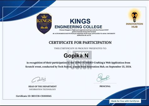 Gopika Nagaraj On Linkedin Webdevelopment Innovation Learningjourney Techfusion