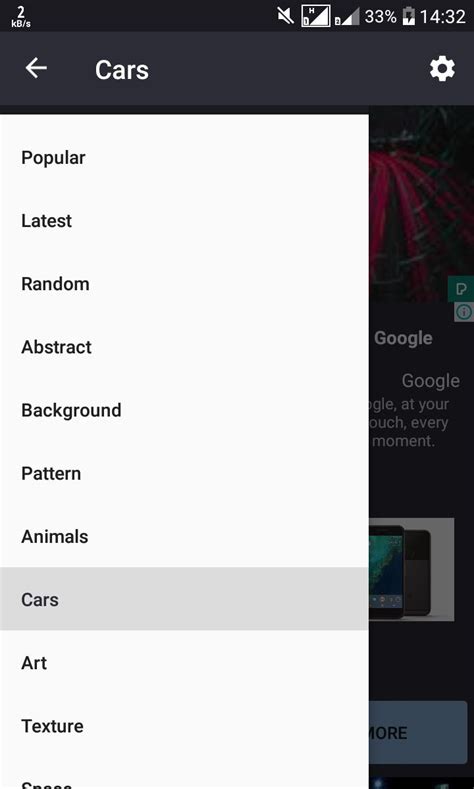 Wallpapers HD Android Source Code By KnightCoder Codester