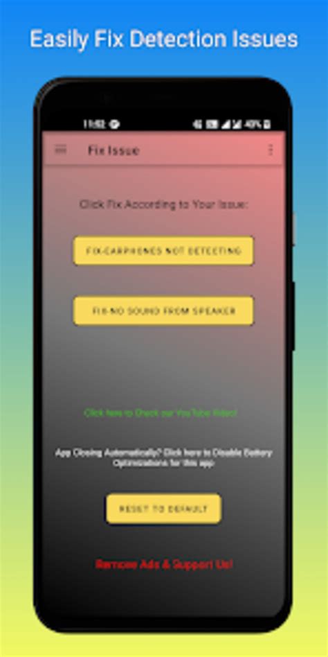 Earphone Speaker Sound Fix For Android Download