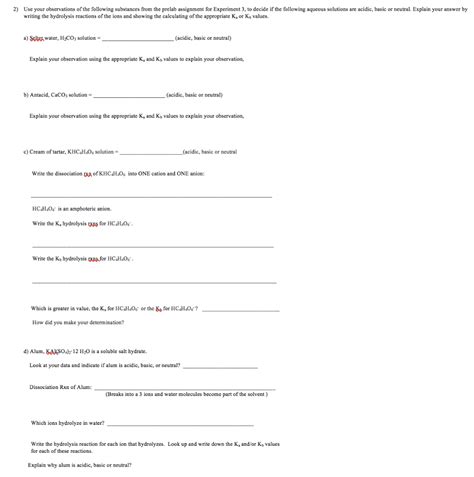 Solved Appendix Tables Of Data 541 Table 6 Equilibrium