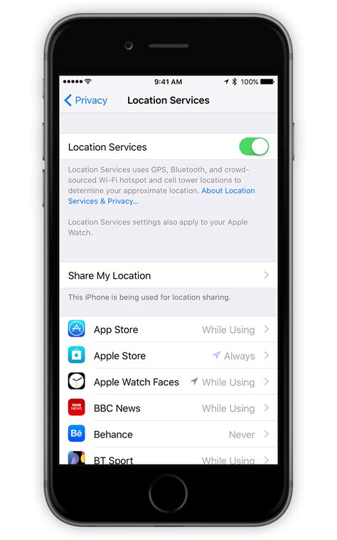 Guide Limit Location Usage To Save Battery IOS 9 TapSmart