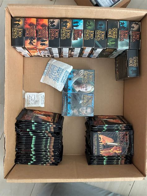 Vintage Lord Of The Rings Tcg By Decipher Starter Decks And Booster