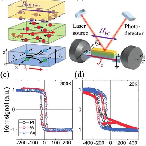 A Schematic Of The Experimental Sample Structure Blue Layer Is Hm