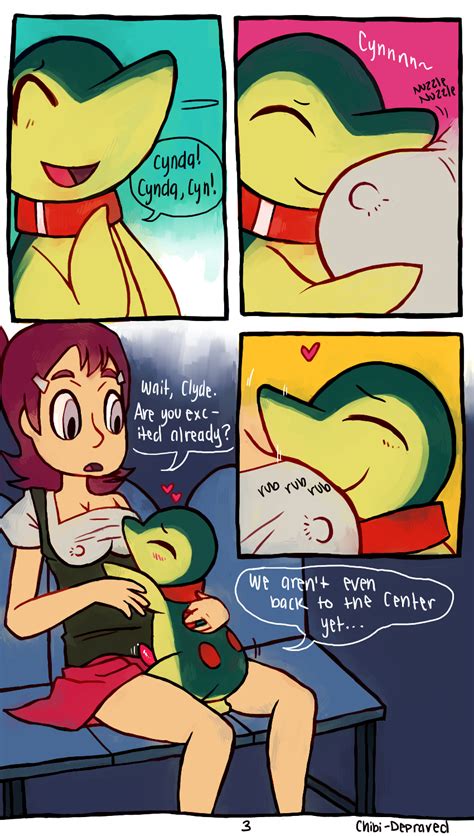Rule 34 Chibi Depraved Collar Cyndaquil Female Interspecies Male Nintendo Penis Pokemon
