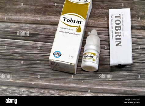 Cairo Egypt January 11 2025 Tobrin Eye Drops 5 Ml Tobramycin Sterile