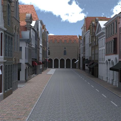 European Street 2 for Poser | Daz 3D