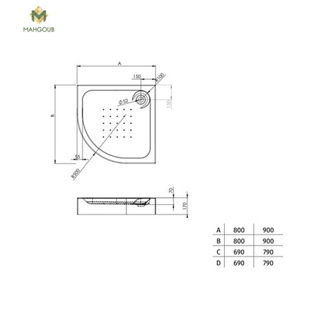 بانيو قدم بالجانب سانيبيور سيمبليتشي بزاوية بجانب طولي ٩٠٩٠ سم أبيض
