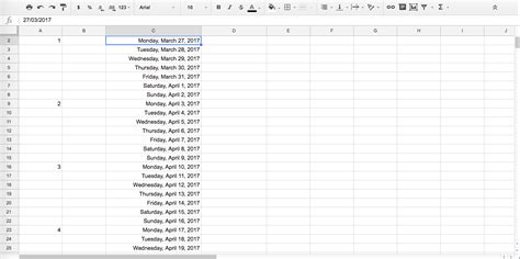 Increase Increment Every X Rows On Google Sheets Web Applications Stack Exchange