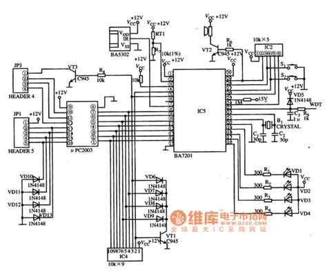 Ba7201 Air Conditioner Single Chip Microcomputer Integrated Circuit