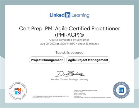 Sahil Dhar On Linkedin Certificate Of Completion